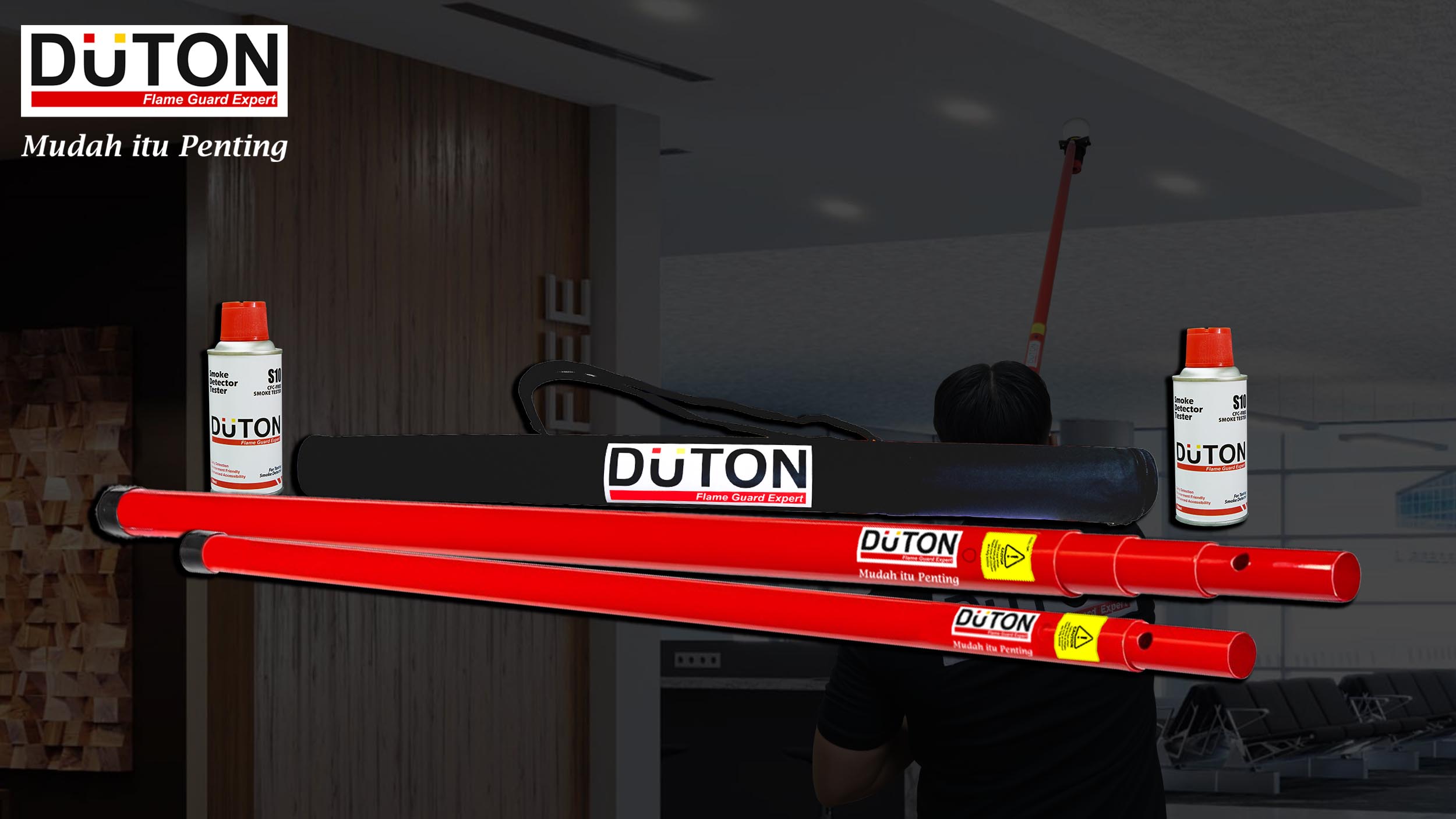 Smoke Detector Test Kit